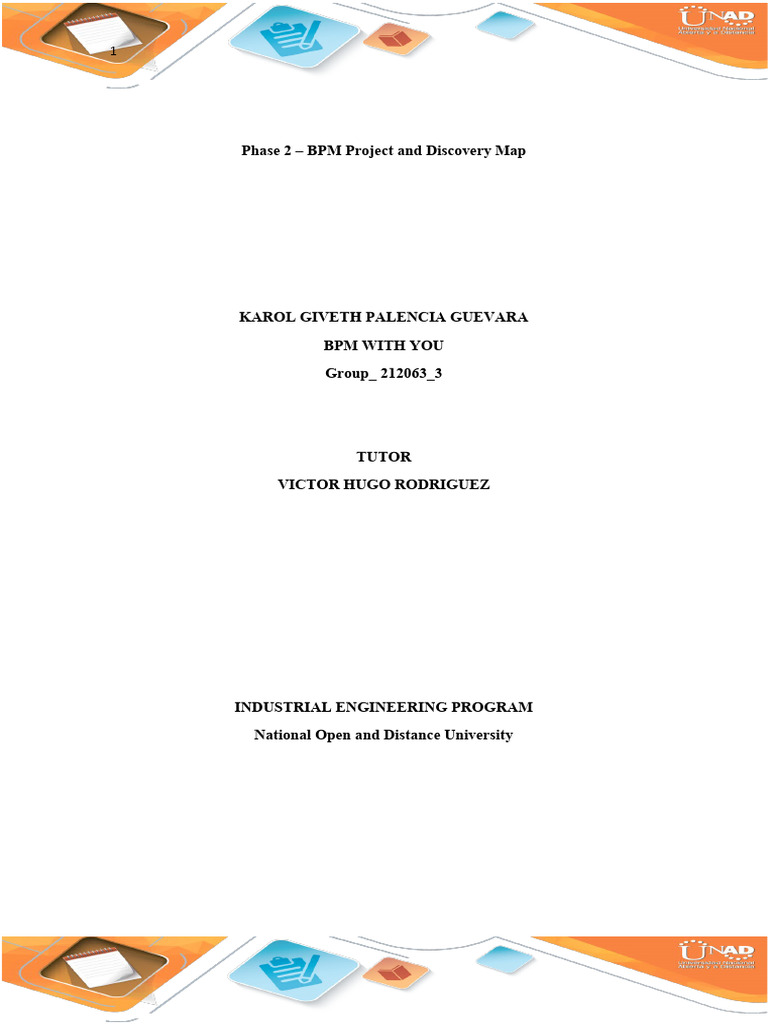 Phase 2 - BPM Project and Discovery Map | PDF | Business Process ...
