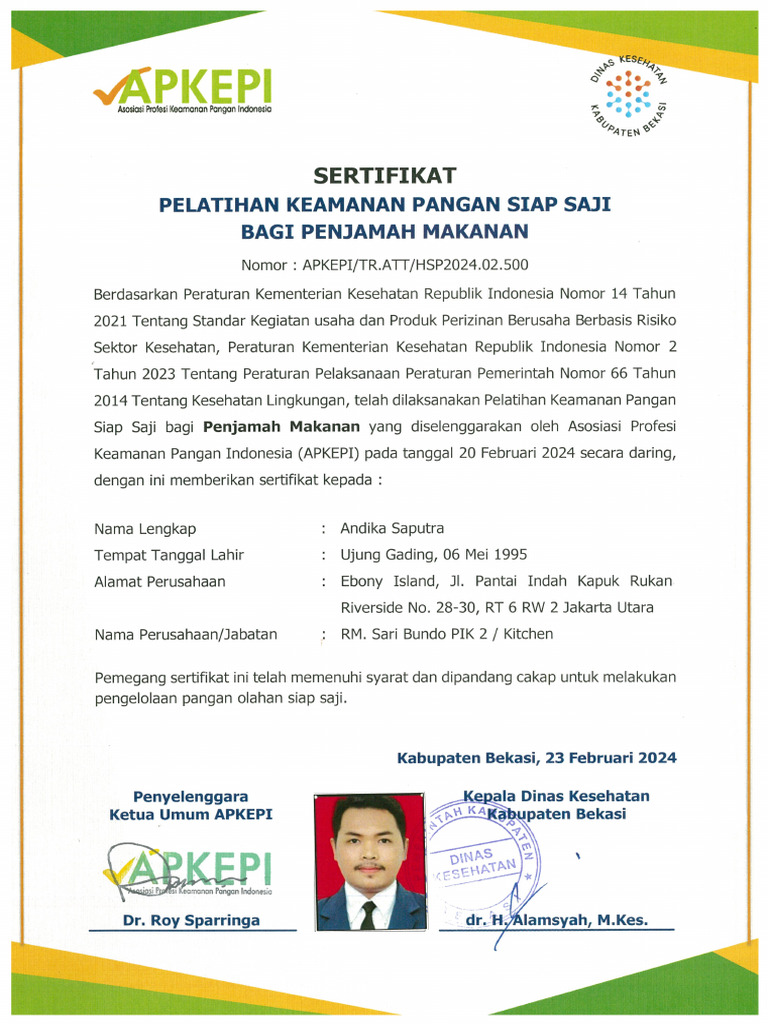 500 Andika Saputra | PDF