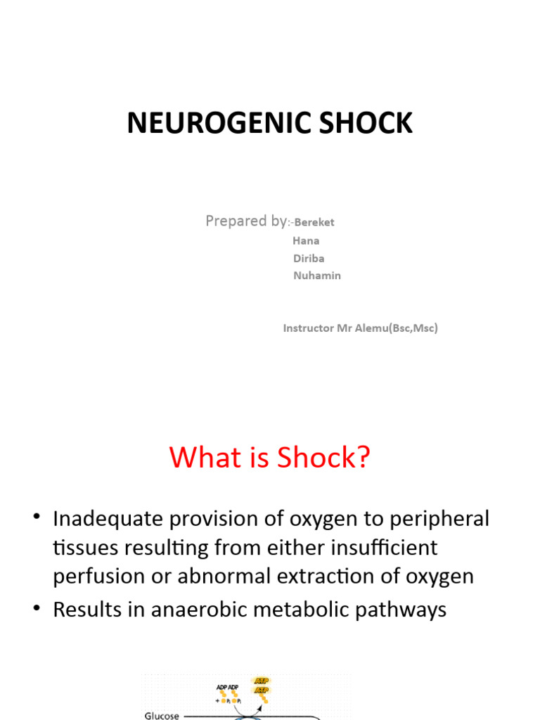 Neurogenic Shock Seminar | PDF | Shock (Circulatory) | Blood Pressure