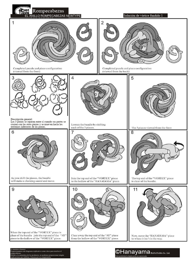 Instrucciones Paso A Paso para Montar y Desmontar El "Cast Vortex | PDF