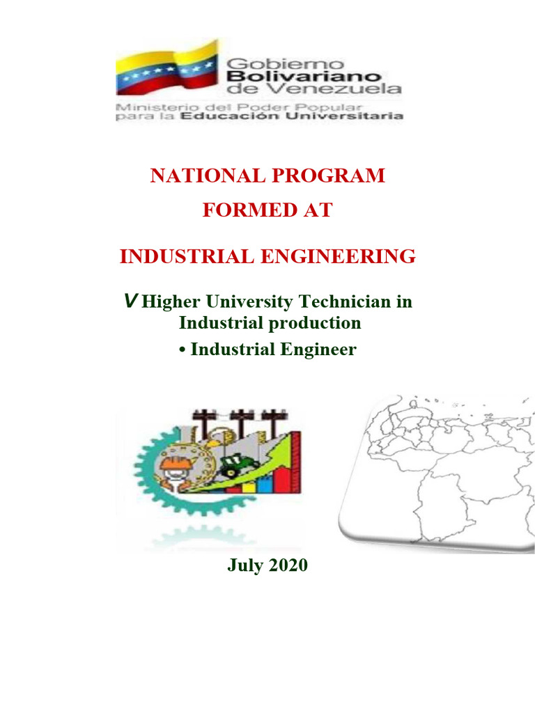 Master Plan PNF Industrial Engineering MPPEU. | PDF | University ...