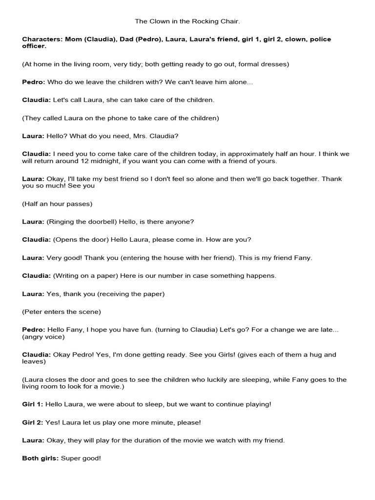 Horror Theater Work 8th | PDF