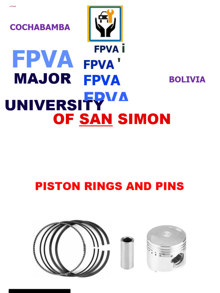 Piston Rings and Pins | PDF | Piston | Internal Combustion Engine