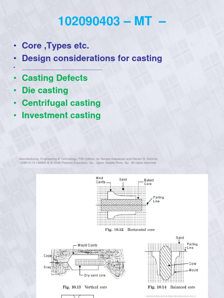 Casting Part3 | PDF | Metalworking | Materials Science