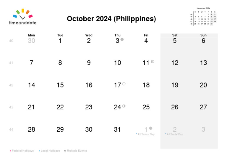Philippines October 2024 | PDF