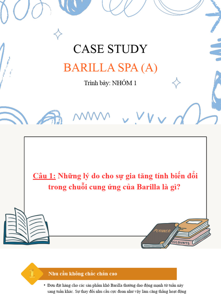 Case Barilla Chu I Cung Nhóm 1 | PDF