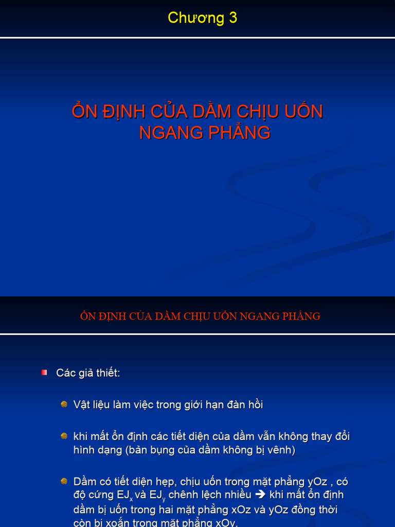 On Dinh Cong Trinh Chuong3 | PDF