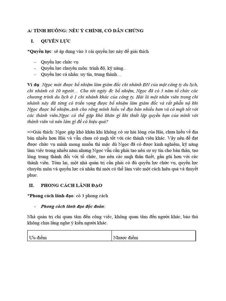 Hành VI T CH C | PDF