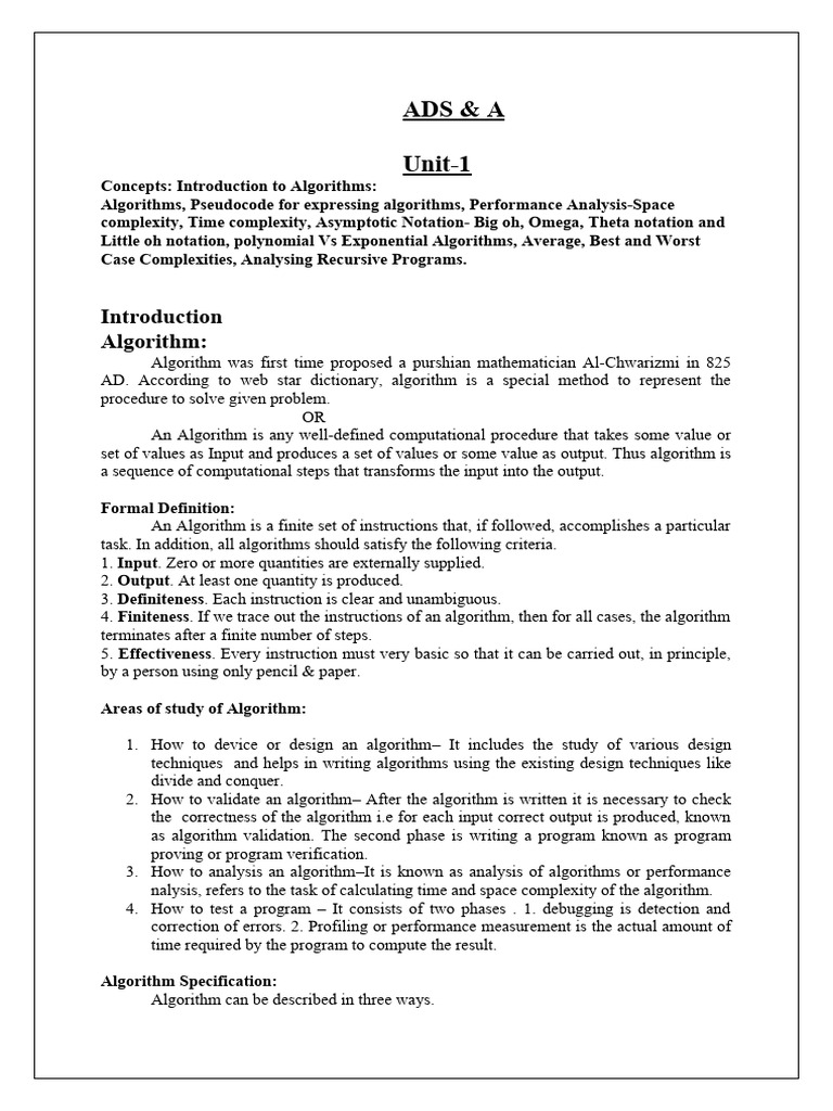 Understanding Algorithms and Pseudocode | PDF | Algorithms | Programming