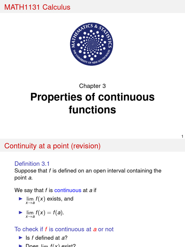 2024 3 (Updated) | PDF | Continuous Function | Function (Mathematics)