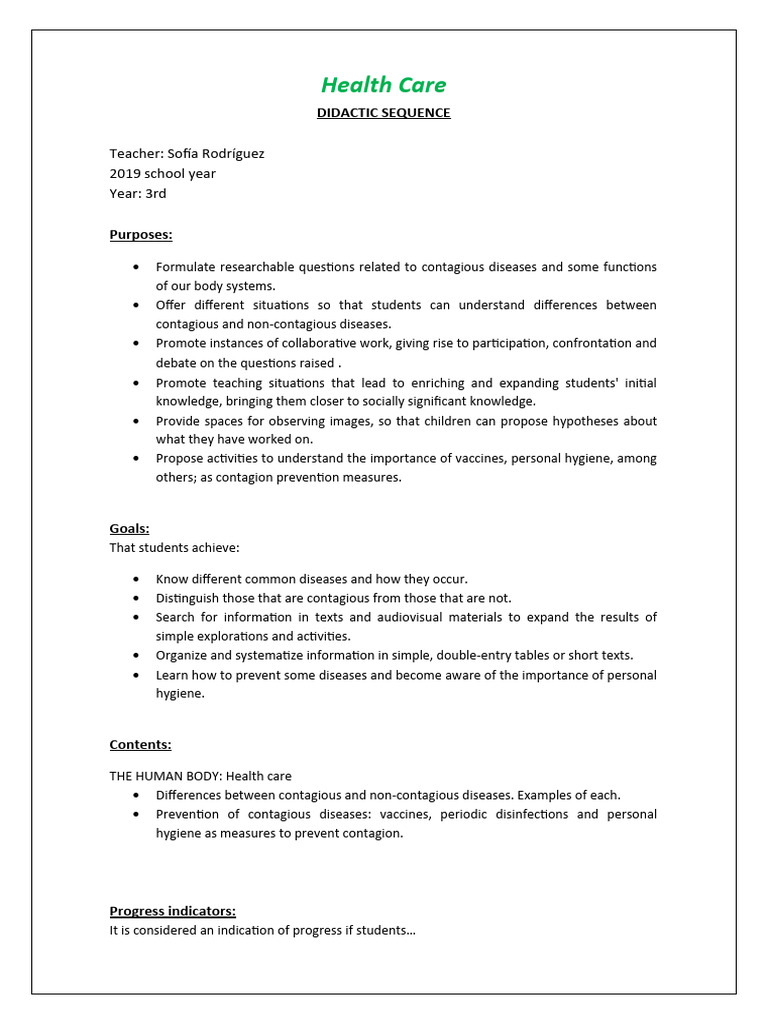 Health Care | PDF | Infection | Vaccines