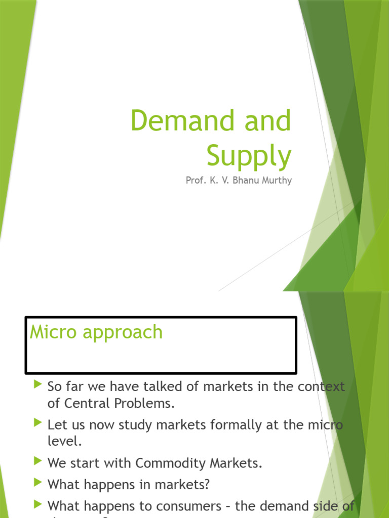 Demand & Supply Functions Revised | PDF | Supply (Economics) | Demand