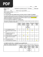 Escala Gardner de Imagen Corporal | PDF | Psicología anormal ...