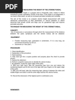 Calculating Montevideo Units in Labor | PDF