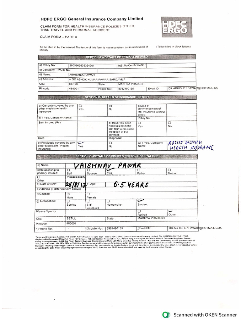 Claim Form | PDF