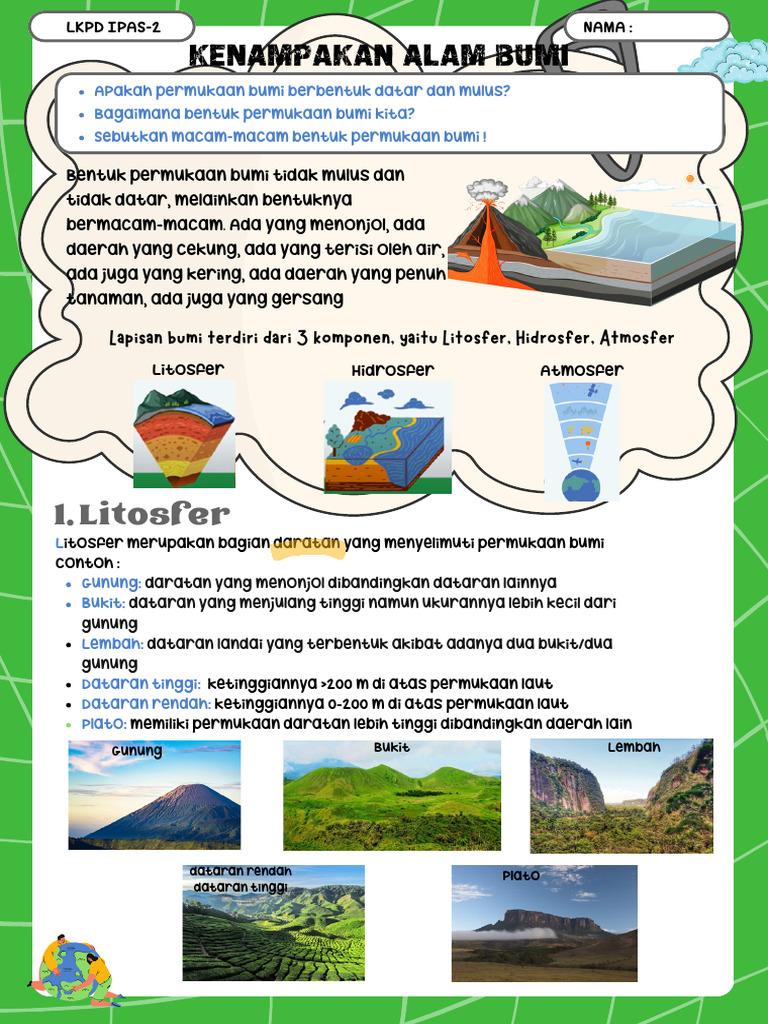 Kenampakan Alam Bumi | PDF