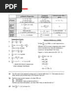Sequences and Series Exam Questions | PDF | Mean | Mathematical Objects