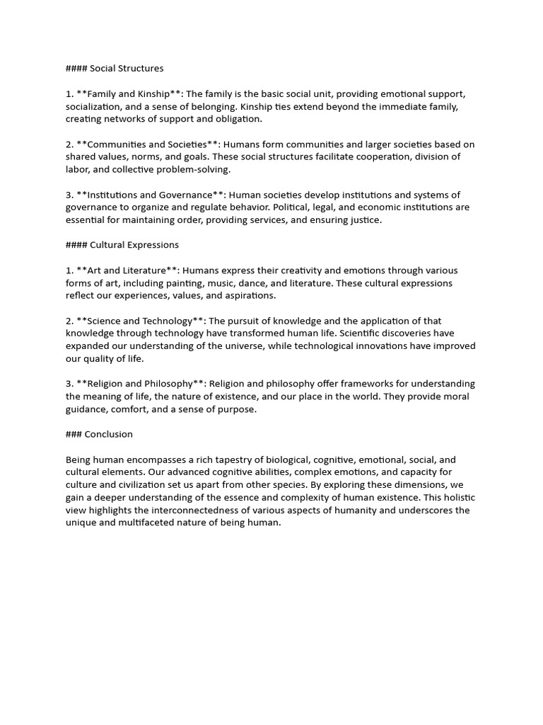 Essay Social Structures | PDF