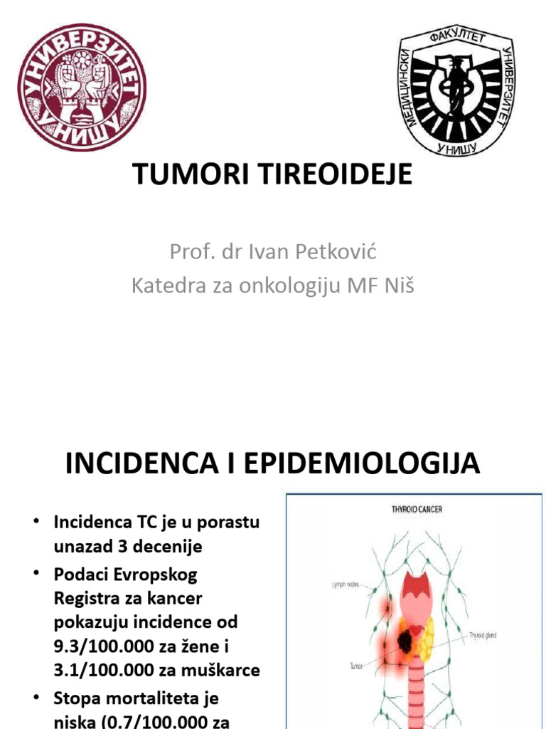 Tumori Tireoideje 2022 | PDF