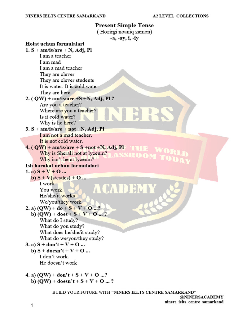 1 Grammar | PDF | Linguistics