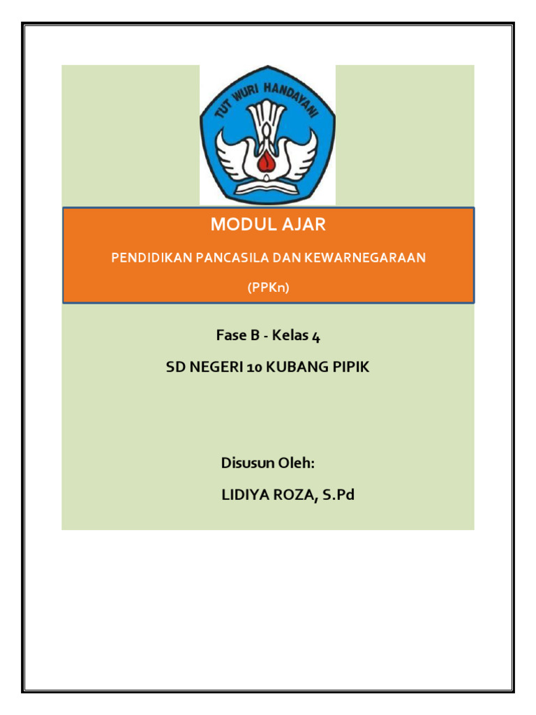 Modul PKN | PDF | Karier & Perkembangan