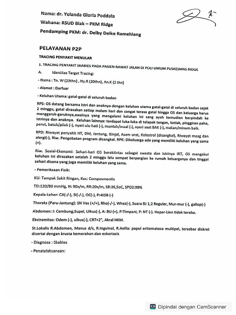 P2P-Tracing Penyakit Menular | PDF