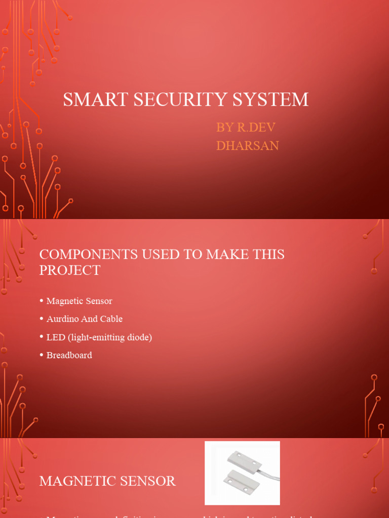 Smart Security System Pdf