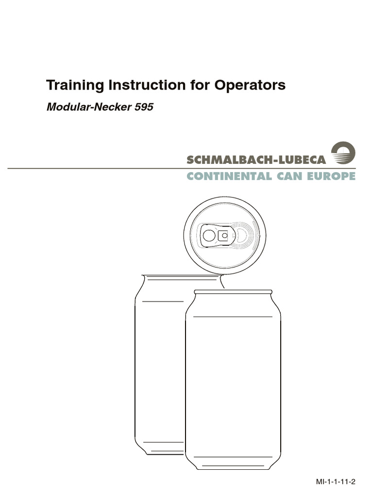 Modular-Necker 595 Operator Training | PDF | Alternating Current ...