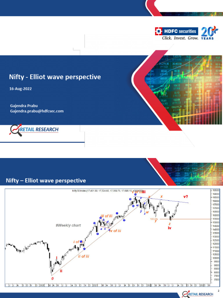 HDFC Sec Research - Nifty - Elliot Wave Perspective - 16082022-202208161012461586315 | PDF ...