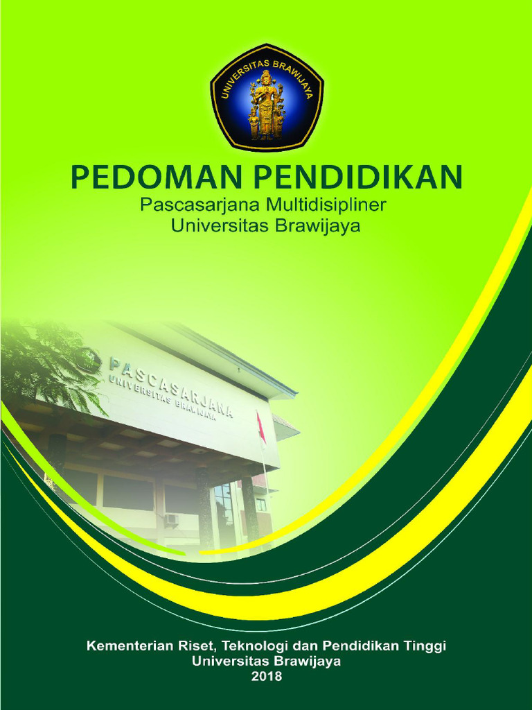 Buku Pedoman Pendidikan Universitas Brawijaya 2018 | PDF