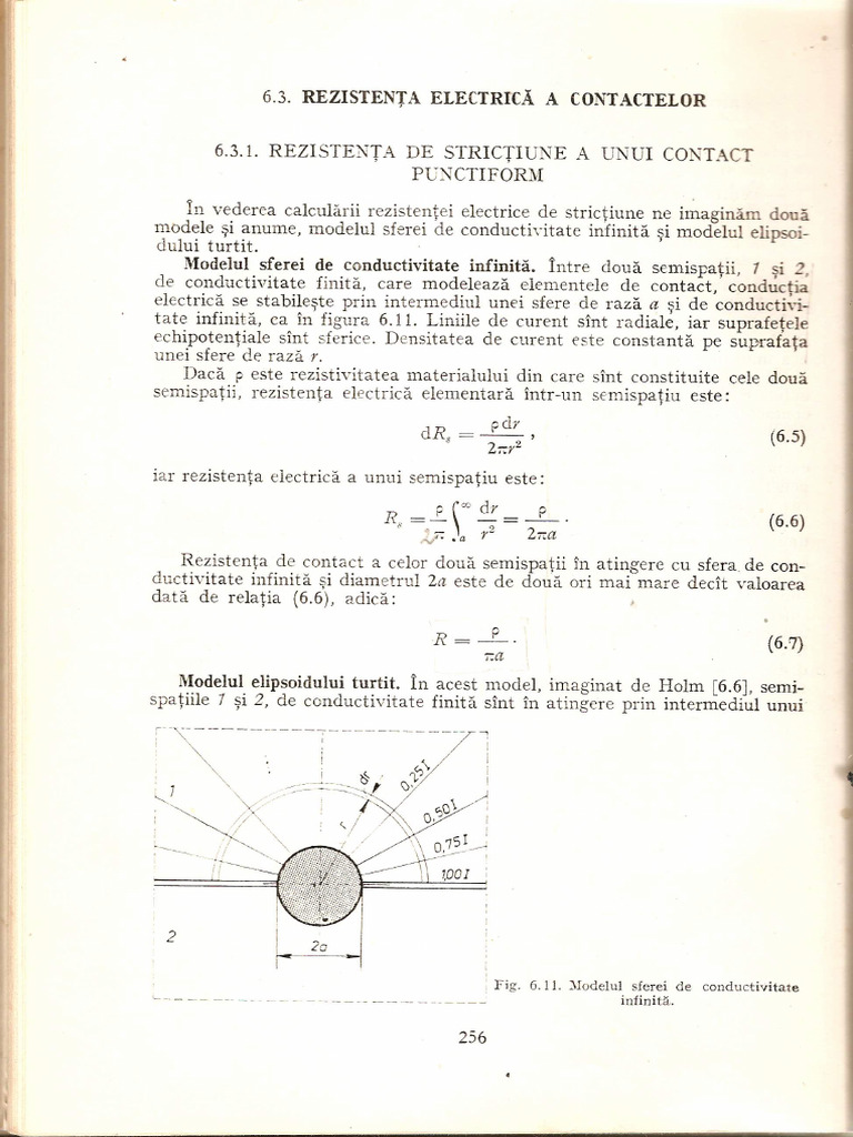 Cursul 10 - Contacte Electrice 2 | PDF