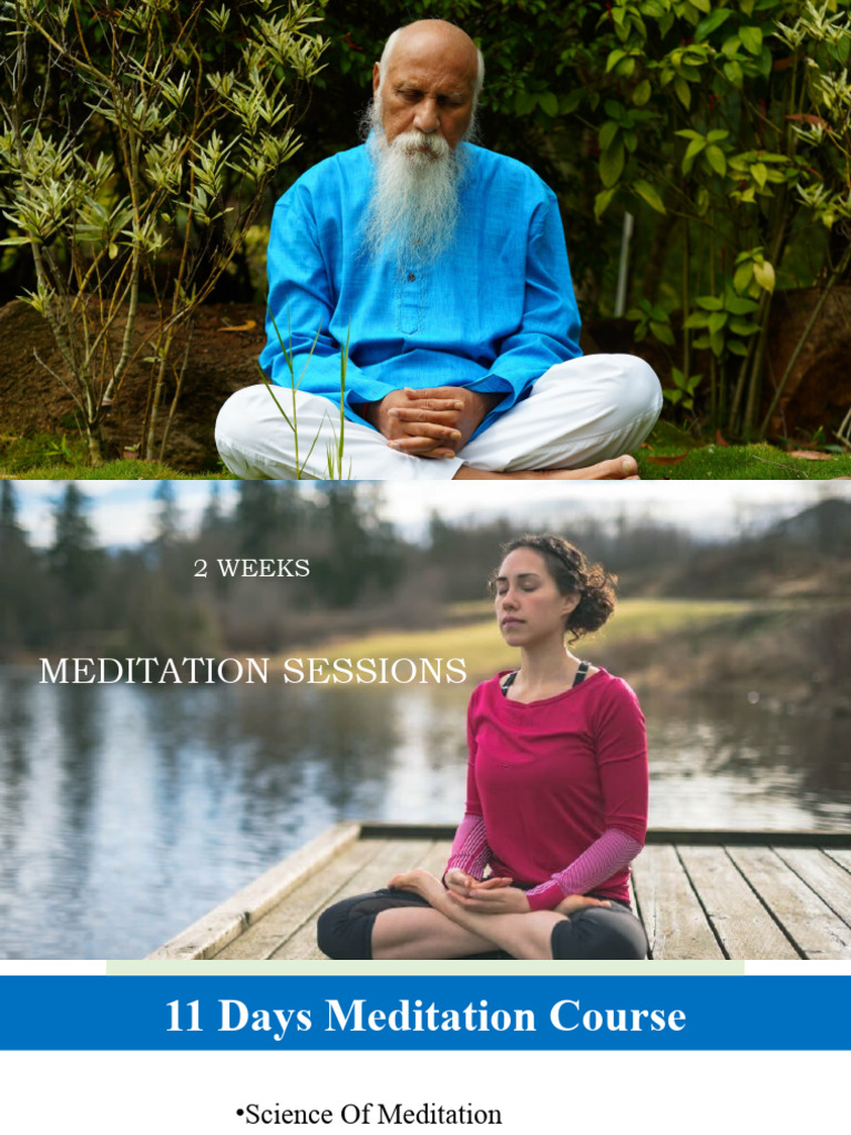 Science Of Meditation Pdf Meditation Breathing