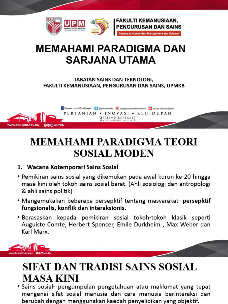 Unit 3-Memahami Paradigma Dan Sarjana Utama | PDF