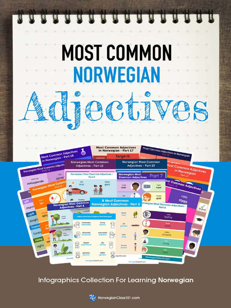Adjectives Norwegian | PDF