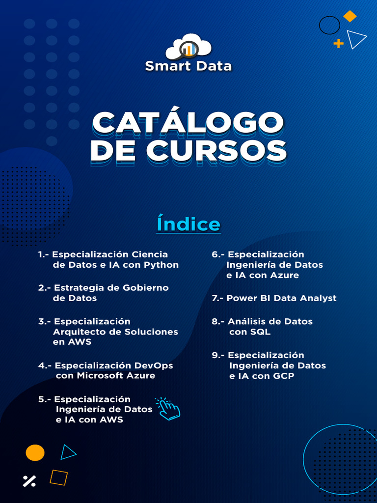Catálogo de Cursos | PDF | Computación en la nube | Inteligencia artificial