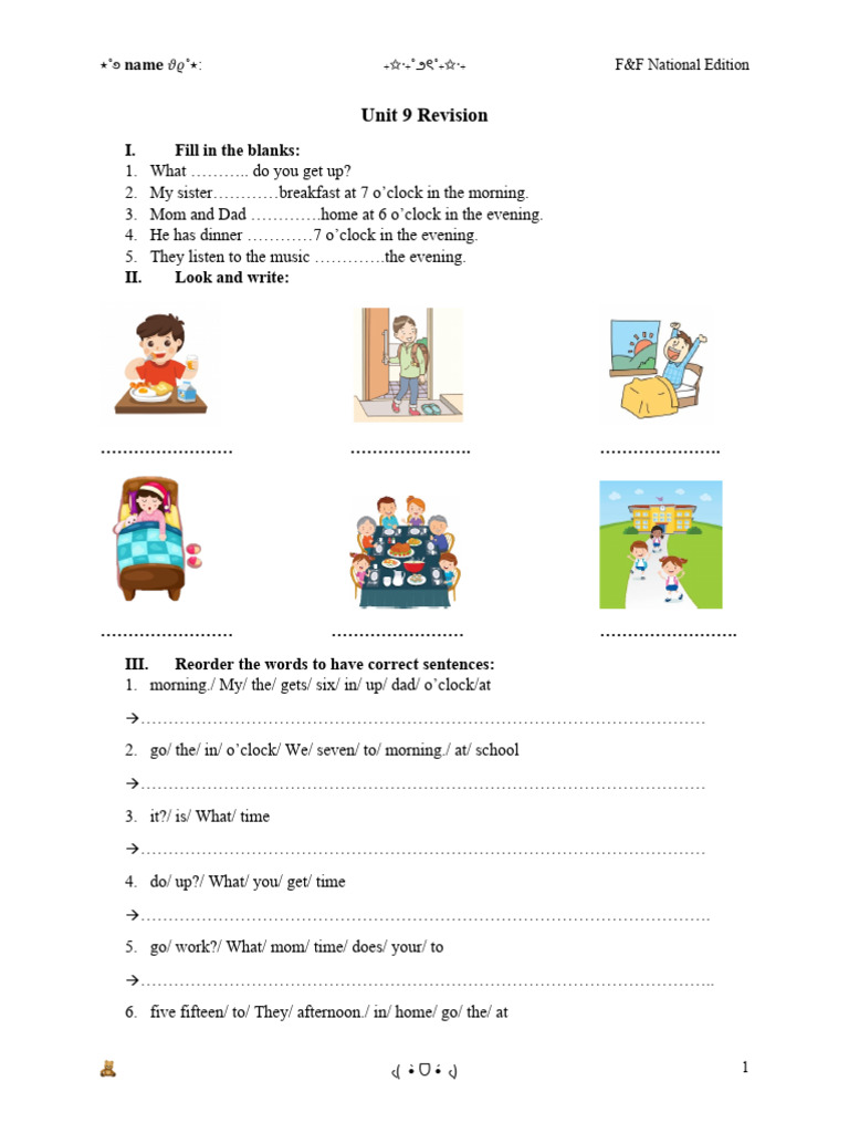 G4 - Unit 9&10 Revision | PDF
