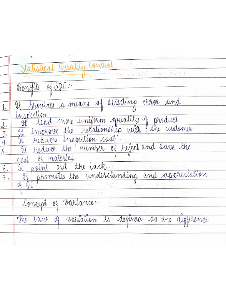 Quality Assurance Notes 2 | PDF