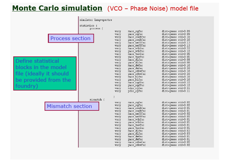 Cadence Monte Carlo Simulation Tutorial p33 | PDF