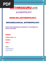 Introduction To Anthropology Notes | PDF | Anthropology | Ethnography