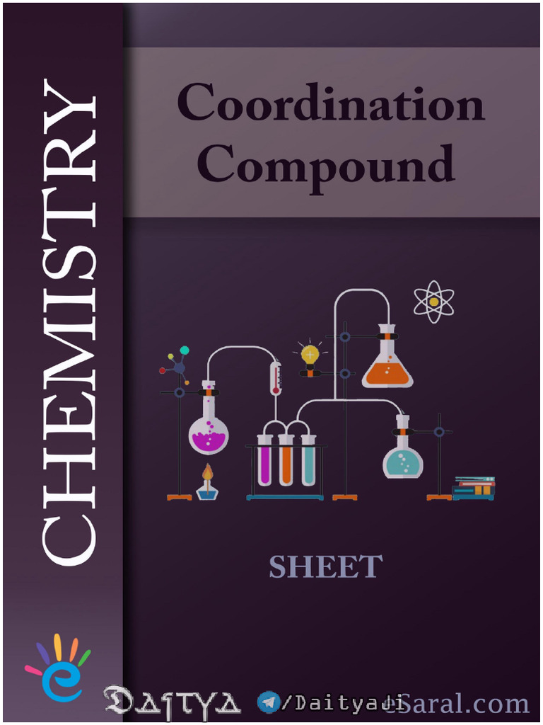 Practice Sheet Coordination Compound V2.2 | PDF