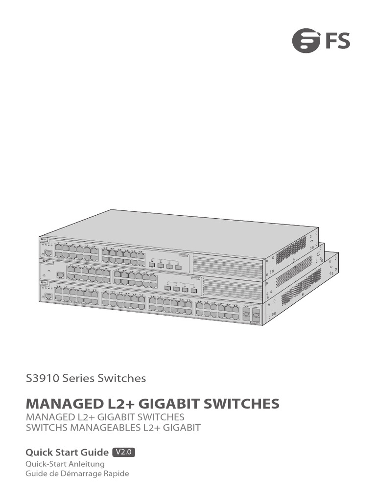 Network Switch Setup Guide | PDF | Network Switch | Electronics