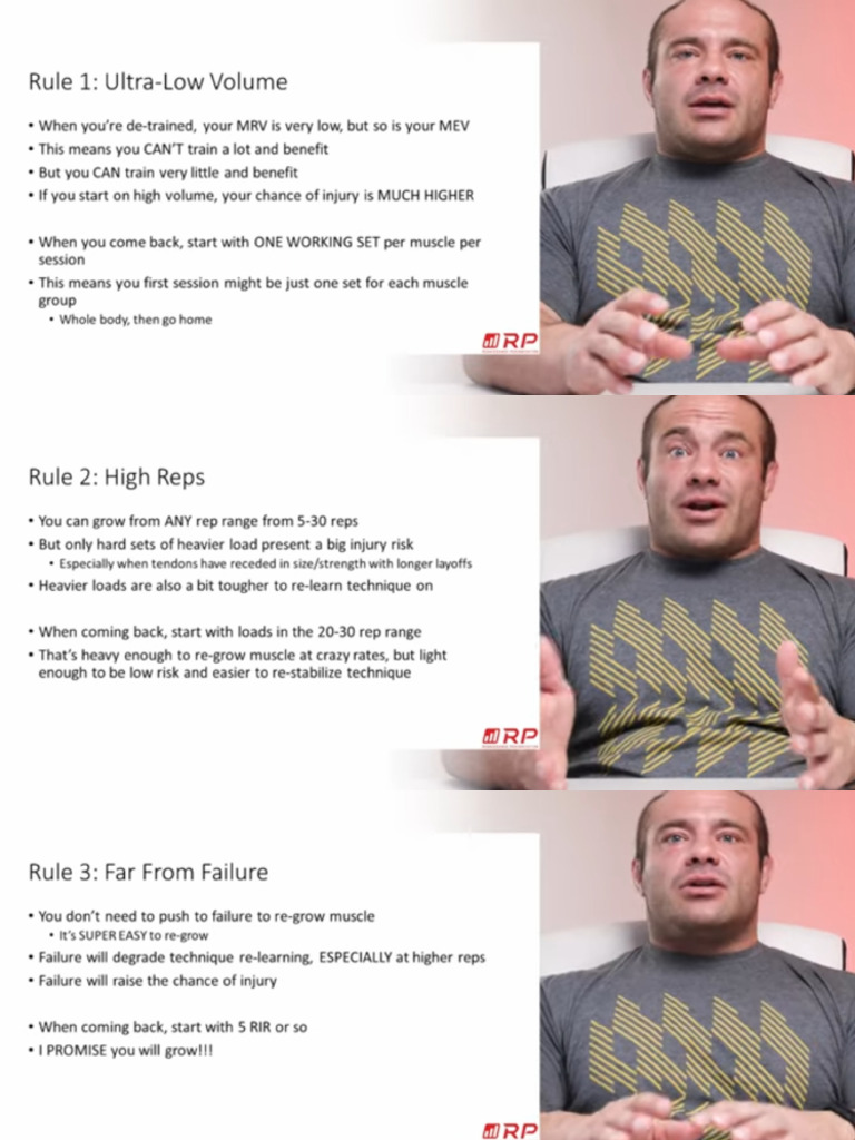 After Long Break Workout Start | PDF