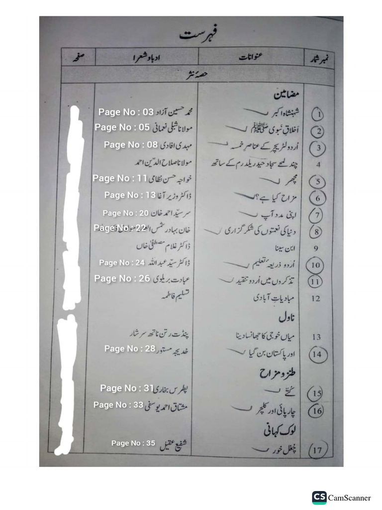 Urdu Nazm o Nasar Notes 1 | PDF