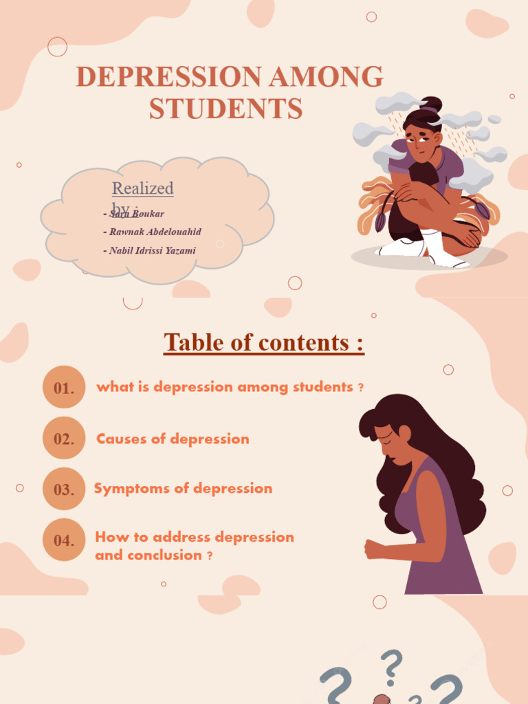 Understanding Student Depression: Causes & Solutions | PDF | Major ...