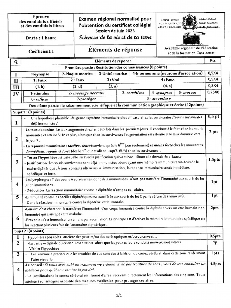 Settat SVT - FR R | PDF