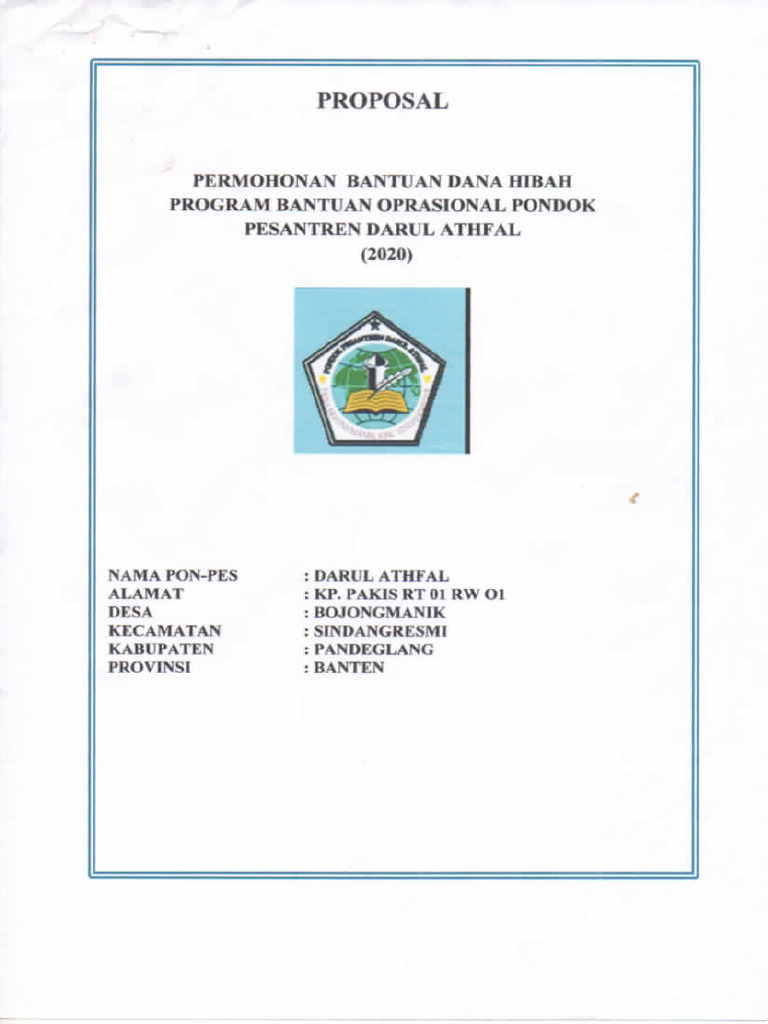 BOP Proposal 4 | PDF