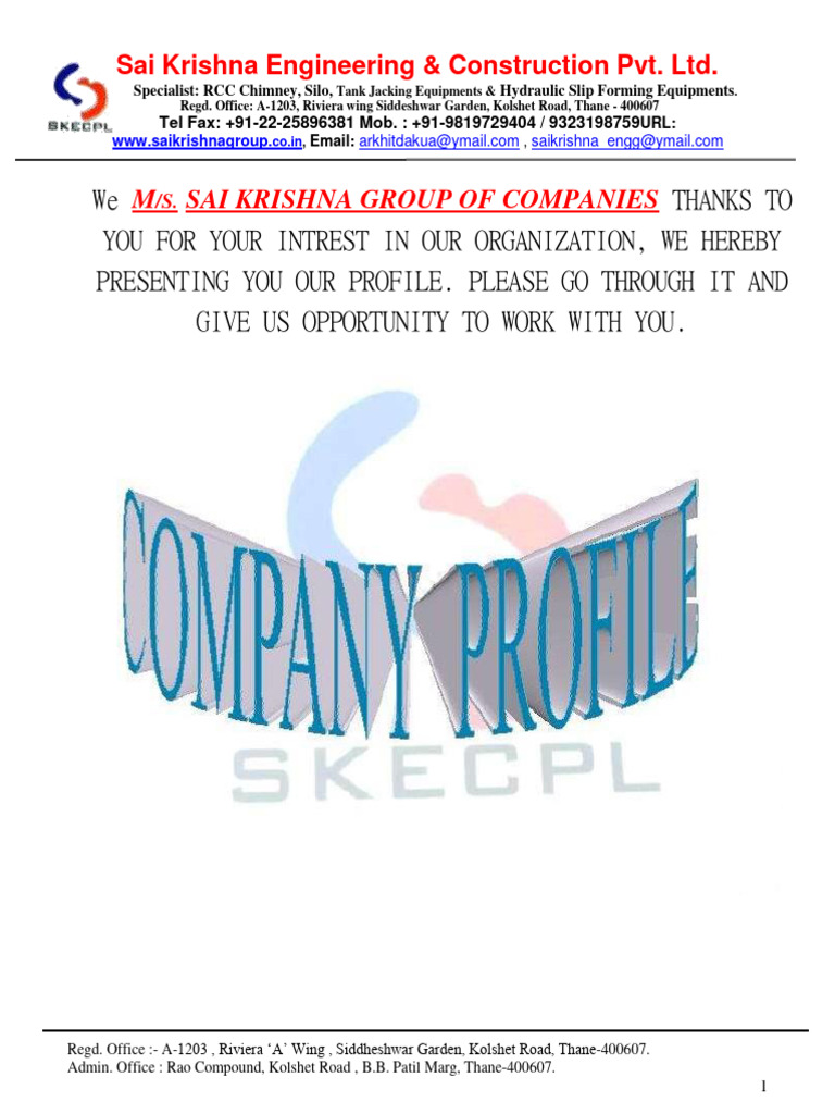 Company Profile Update | PDF | Engineering