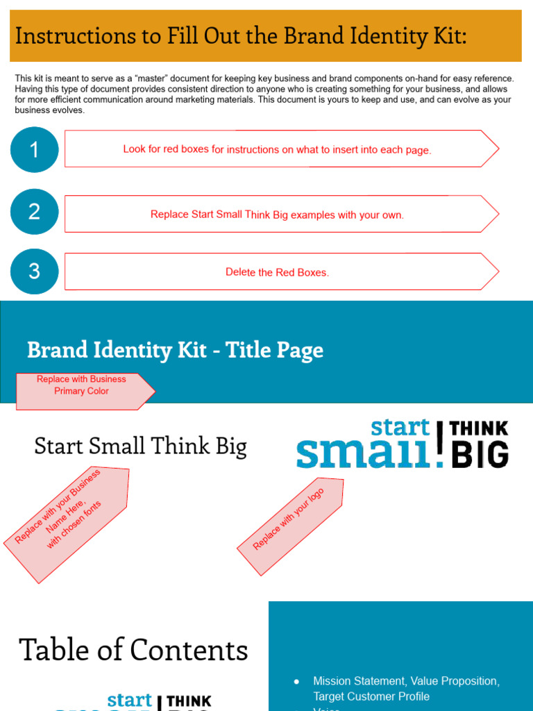 Brand Identity and Digital Marketing Kit Template | PDF | Brand | Marketing