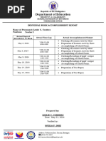 Daily Teacher Activity Log | PDF