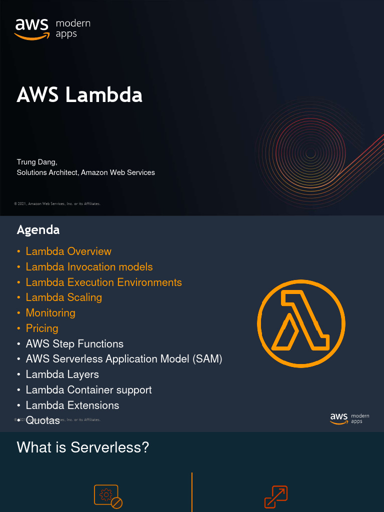 Lambda | PDF | Amazon Web Services | World Wide Web